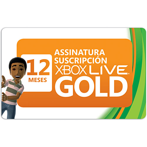 Actualización de Xbox LIVE por 12 meses